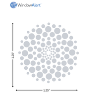 Modern Dots UV Window Decals - Performance Series – WindowAlert